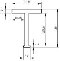 China Brass H Section Profile 57-59% Copper C38500 Extruded for Interior Decoration for sale