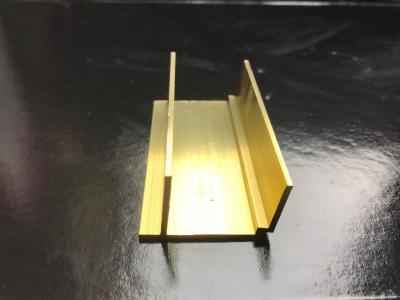 Profiles décoratifs pour meubles en laiton massif Profiles pour sections en laiton H