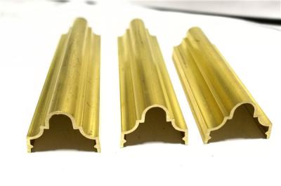Massives Messing-Handrail Spiegelspiegel Polnisch Messing-Handrail-Fittings