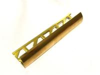 China Solid Polished Brass Stair Nosing L Shape 42mm x 27mm Anti Slip Step Edging for sale