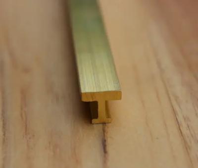 China Brass T Sections Brass T Angles For Different Industries And Applications for sale