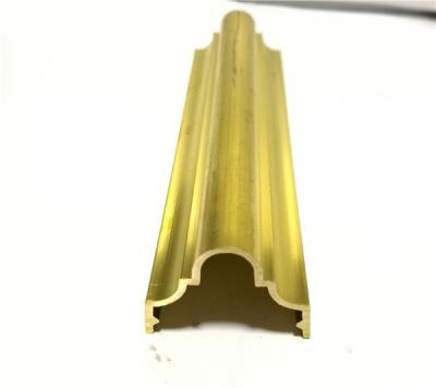 China C38500 Copper constructional materials Design Brass Rail Profiles factory