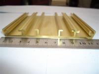 China Customized Sizes Copper Frames Brass Extruded and Window Sections for sale