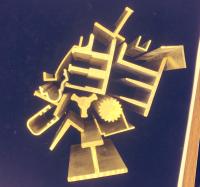China Brushed Brass Extrusion Profiles Decorative Copper Sections 5mm to 180mm for sale