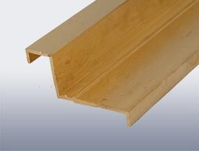 China Shinning Golden Color for Brass Door Window Frame Profile Copper Alloy Window Hardware for sale