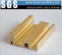 China Brass Copper Alloy Extruded Sections C3800 Window Frame 5mm to 190mm for sale