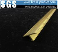 China Hot Finished Copper Brass Extruded Profiles for Doors Windows 5mm to 180mm for sale