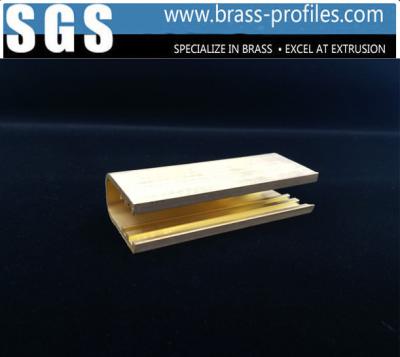 Les formes de la section U en laiton, le canal U en laiton, le canal C en laiton extrudé
