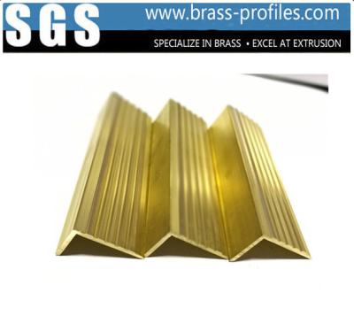 China Copper Zinc Anti-slip strip for stairs Brass Anti-slip strip for stairs for sale