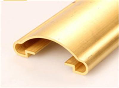 China Brass Railings Designer Brass Staircase Railing Manufacturer for sale