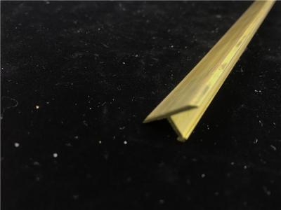 China Small Size Brass T Bar Copper Tee Strip for Floor Decoration for sale
