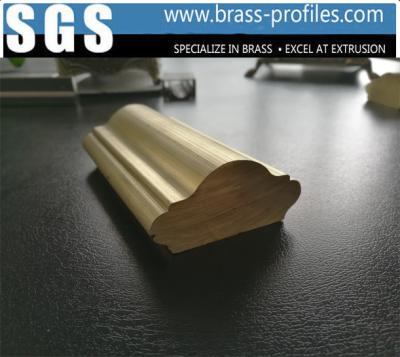 Chinese manufacturer brass stairs handrail brass extrusion profiles