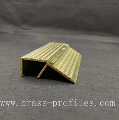 China Copper Metal Extruding Materials Copper Alloy Anti Slip Strip for sale