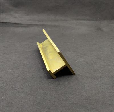 China Copper H Secction Sizes for Window Frame Copper H Bars for Decoration for sale