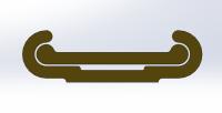 China Solid Brass Lock Profiles Decorative Antique Brass Lock Sections C38500 5mm to 190mm for sale
