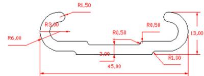 China Solid Brass Fitment Profiles / Antique Brass Extruded Profiles for sale