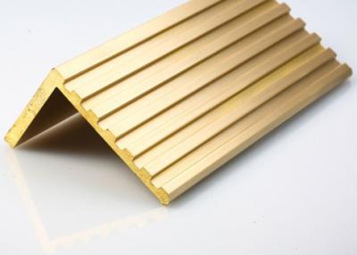 China Bronze Stair Nosings Brass Anti Slip Strip Parts Safety Brass Stair Strips for sale