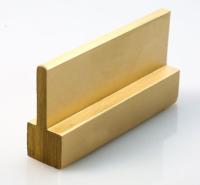 China Solid Brass T-Shaped Profile Antirust Brass T Bar for Interior Decoration H62 H59 for sale