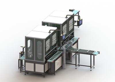 Cina attrezzatura calda di pressatura fredda della stazione del doppio di catena di montaggio dell'Accumulatore litio-ione 15PPM in vendita