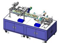 China PLC Touch Screen Automatic Lamination Machine Line Pole Quality Detector for sale