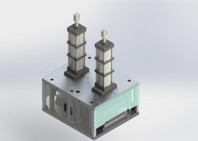 Cina Macchina calda e fredda delle doppie di stazione della batteria del pacchetto cellule di catena di montaggio della stampa in vendita