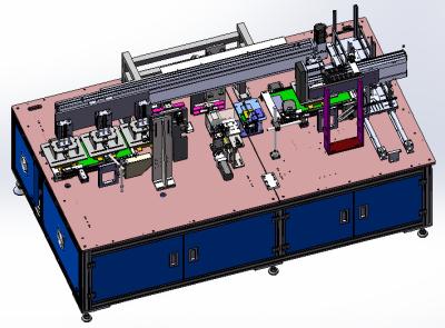 Cina Cellula elettrica della batteria del pacchetto dell'attrezzatura intelligente dell'Assemblea che attacca macchina in vendita