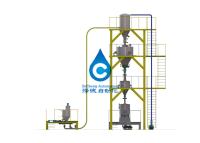 China High Efficiency Automatic Battery Mixing System Batch Weighing Machine for sale
