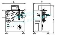 China High Efficiency Laser Sealing Machine Large Cutting Machine 1500KG Weight for sale