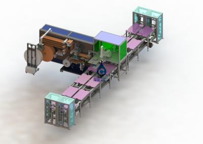 China Única cadeia de fabricação equipamento automático do bloco da bateria do algodão do ingresso da espuma à venda