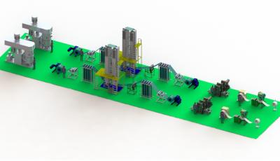 Cina CZinc - batteria del nichel, ferro - batteria del nichel, cadmio - linea di produzione automatica del piatto della batteria del nichel in vendita