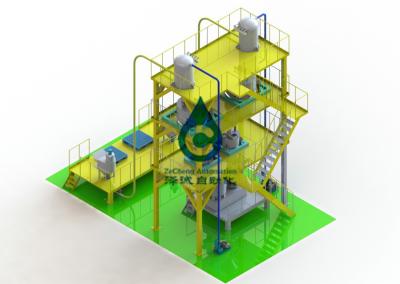 Cina linea di produzione accumulatore per di automobile 2000Kg/H mescolatrice automatica dei materiali del catodo dell'anodo in vendita