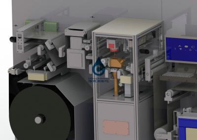 Cina affettatrice del laser del pezzo di 3kw Li Ion Battery Manufacturing Equipment Battery palo in vendita