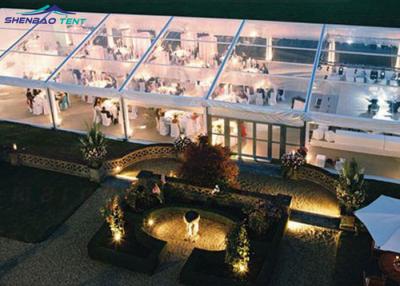 中国 16 x 22mの明確な屋根カバーが付いている透明な屋外の結婚式の玄関ひさしのテント 販売のため
