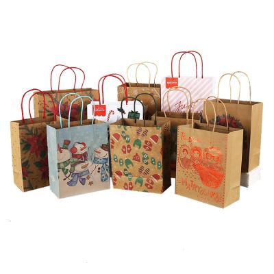 China Preço Logo Paper Bags With Window feito sob encomenda de Kraft à venda