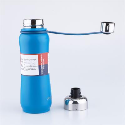 Cina Bottiglia da bere personalizzata da 1 litro Bottiglia d'acqua filtro, 500/1000 ml Bottiglia d'acqua in metallo di Tritano inossidabile in vendita