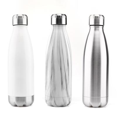 China 500ml de moda de transferência de ar impressão de vácuo isolado de aço inoxidável frasco térmico frasco termo à venda