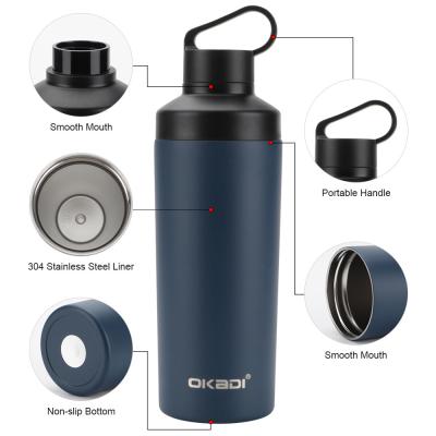 Cina 2022 Stocked New Design Custom Drinking SS Doppia parete Isolato Termo in acciaio inossidabile Flasche e termosi a vuoto in vendita