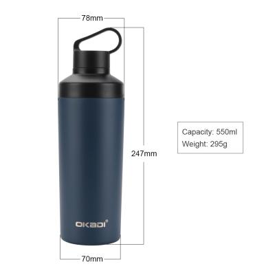 Cina 2022 Stocked New Design Custom Drinking SS Doppia parete Isolato Termo in acciaio inossidabile Flasche e termosi a vuoto in vendita