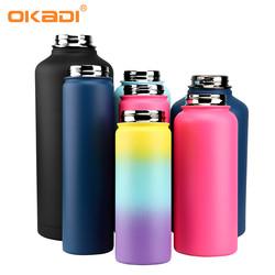 Cina 2023 Capo diverso Portatile Isolato promozionale Acciaio inossidabile Multipla capacità Bottiglia d'acqua Personalizzabile in vendita