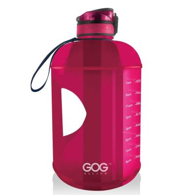 Cina Logo personalizzato Bpa Free 3.75L 1 Gallone Bottiglia d'acqua con paglia e maniglia in vendita