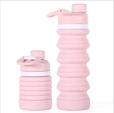 Cina Tazze pieghevoli di alta qualità, morbide, senza BPA, di gomma di silicone, con coperchio in vendita