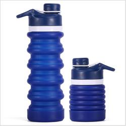 Cina Tazze pieghevoli di alta qualità, morbide, senza BPA, di gomma di silicone, con coperchio in vendita