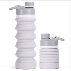 Cina Tazze pieghevoli di alta qualità, morbide, senza BPA, di gomma di silicone, con coperchio in vendita