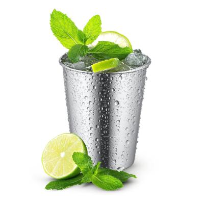 Cina 16 Oz Coppe da bere in metallo non rottibili Coppe da birra senza BPA, metallo a prova di frattura Coppe da bere stackabili per adulti o bambini in vendita