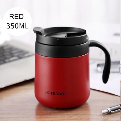 Cina Tazze personalizzate da 350 ml con logo, tazze di caffè o di tè isolanti promozionali con coperchio e maniglie in vendita