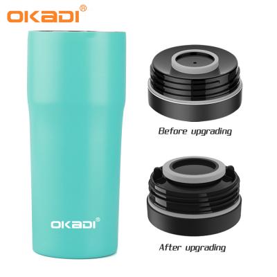 Cina 2019 Nuovi prodotti Stampa personalizzata 16OZ Twizz Travel Mug, Polvere rivestita in acciaio inossidabile Tazza da sofà/ in vendita