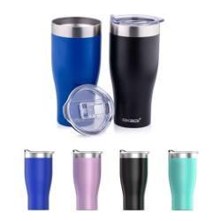 Cina 2019 Nuovi prodotti Stampa personalizzata 16OZ Twizz Travel Mug, Polvere rivestita in acciaio inossidabile Tazza da sofà/ in vendita