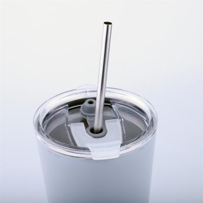 Cina 20 oz di acciaio inossidabile a doppia parete, tazza di tè riutilizzabile con paglia in vendita
