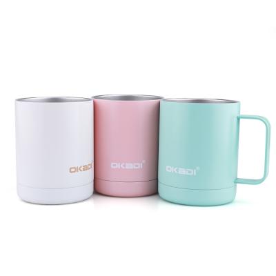 Cina 14 oz di acciaio inossidabile a doppia parete idraulico isolato sorseggiare attraverso il coperchio colori multipli BPA libero in vendita