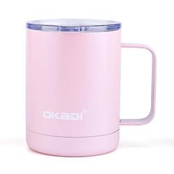 Cina 14 oz di acciaio inossidabile a doppia parete idraulico isolato sorseggiare attraverso il coperchio colori multipli BPA libero in vendita